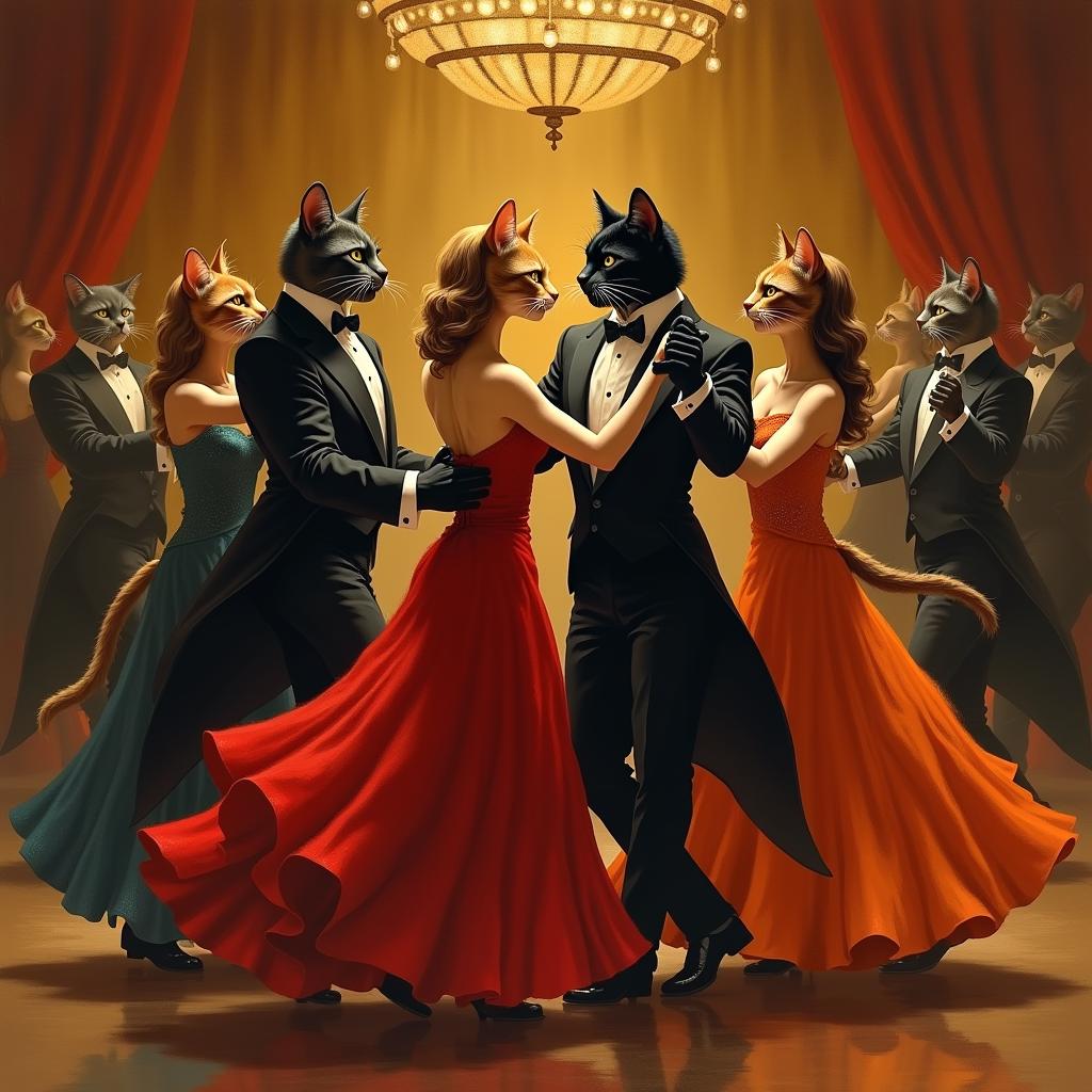 Ballroom Cats — Moescape