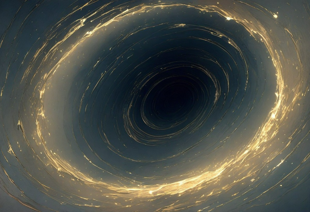 A whirlpool of starry sand — Moescape