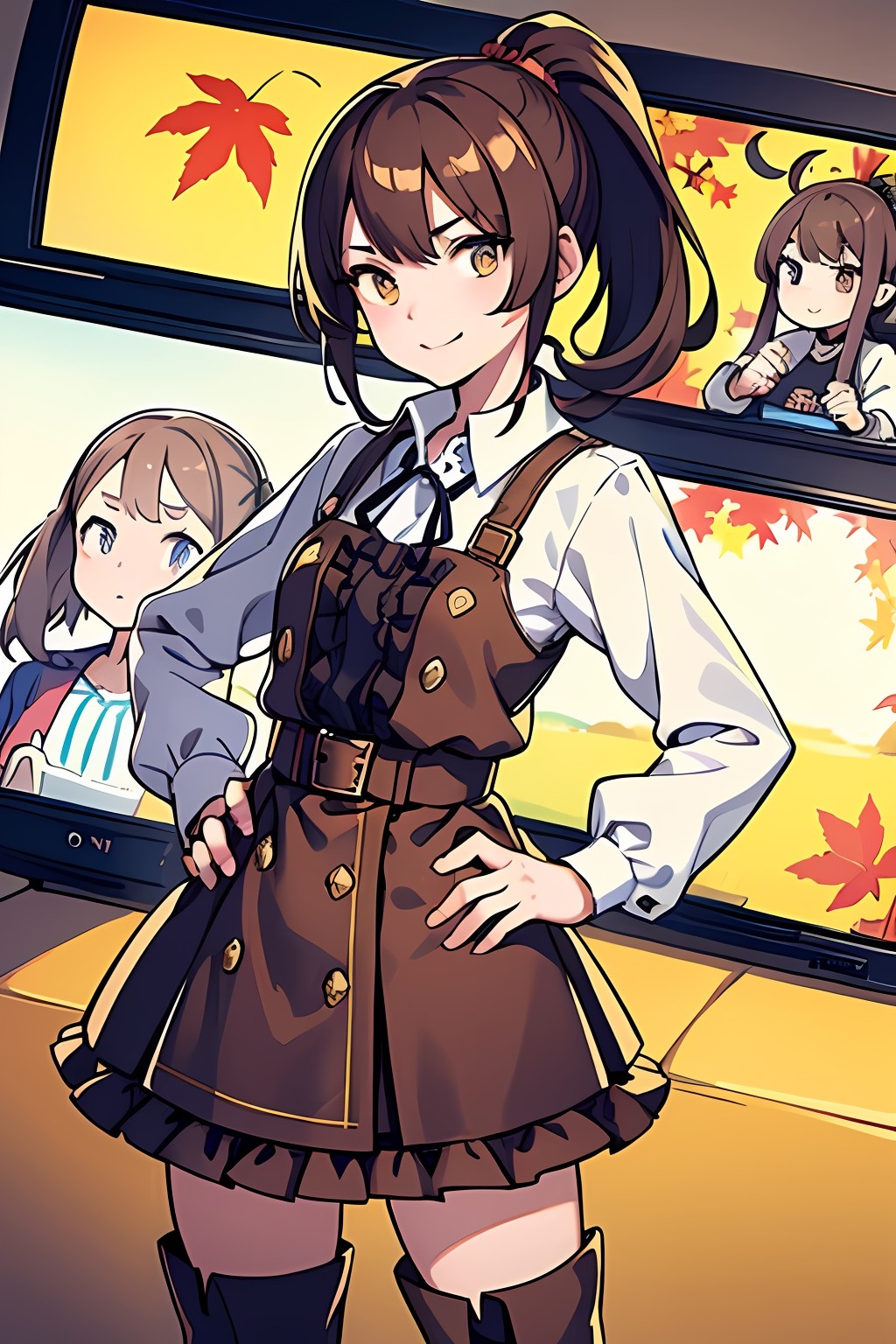 ponytail girl — Moescape