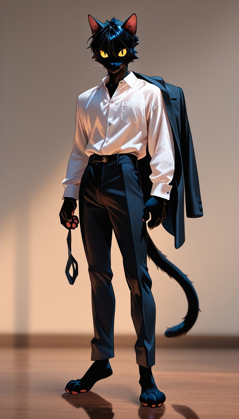 Male Form Pipsqueak - Then & Now - Caturday — Moescape