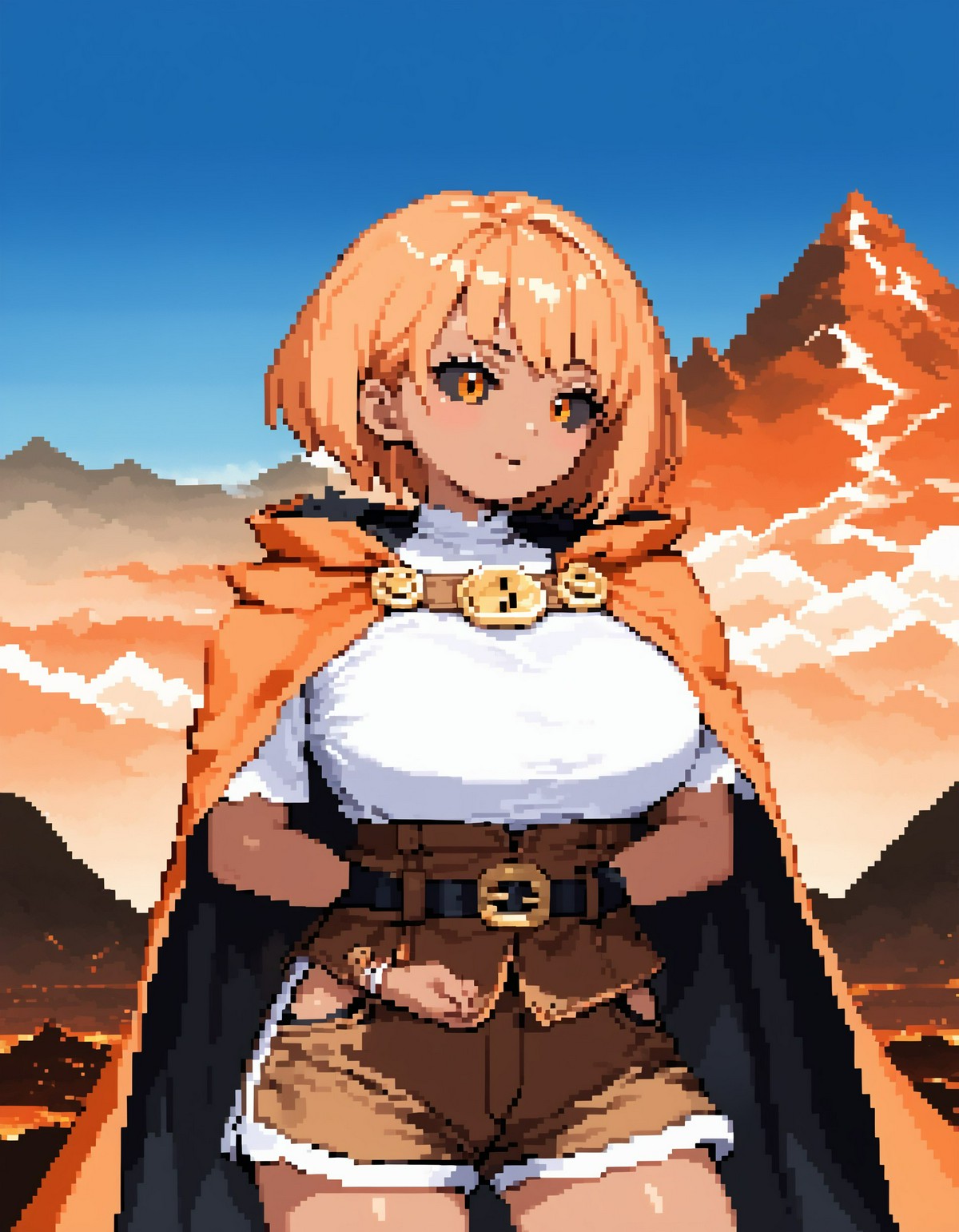 Lux (OC) Pixelated adventurer (Elara the Mage 500K Likes) — Moescape