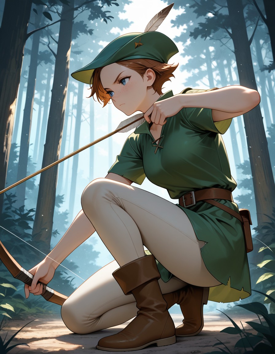 Aila 40K/Cloverstart #8 | Emma as Robin Hood — Moescape