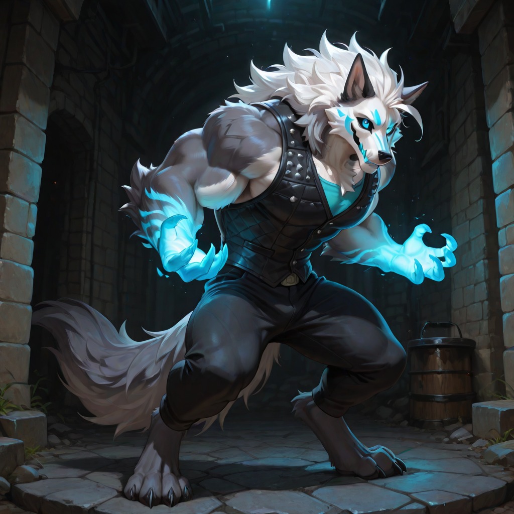 Hellhound fresh out of Hell — Moescape