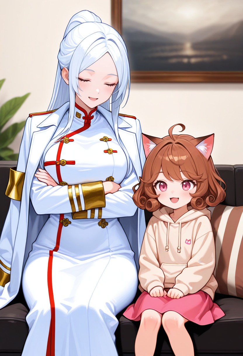 Auntie Solaris giving the young prodigy some lessons — Moescape