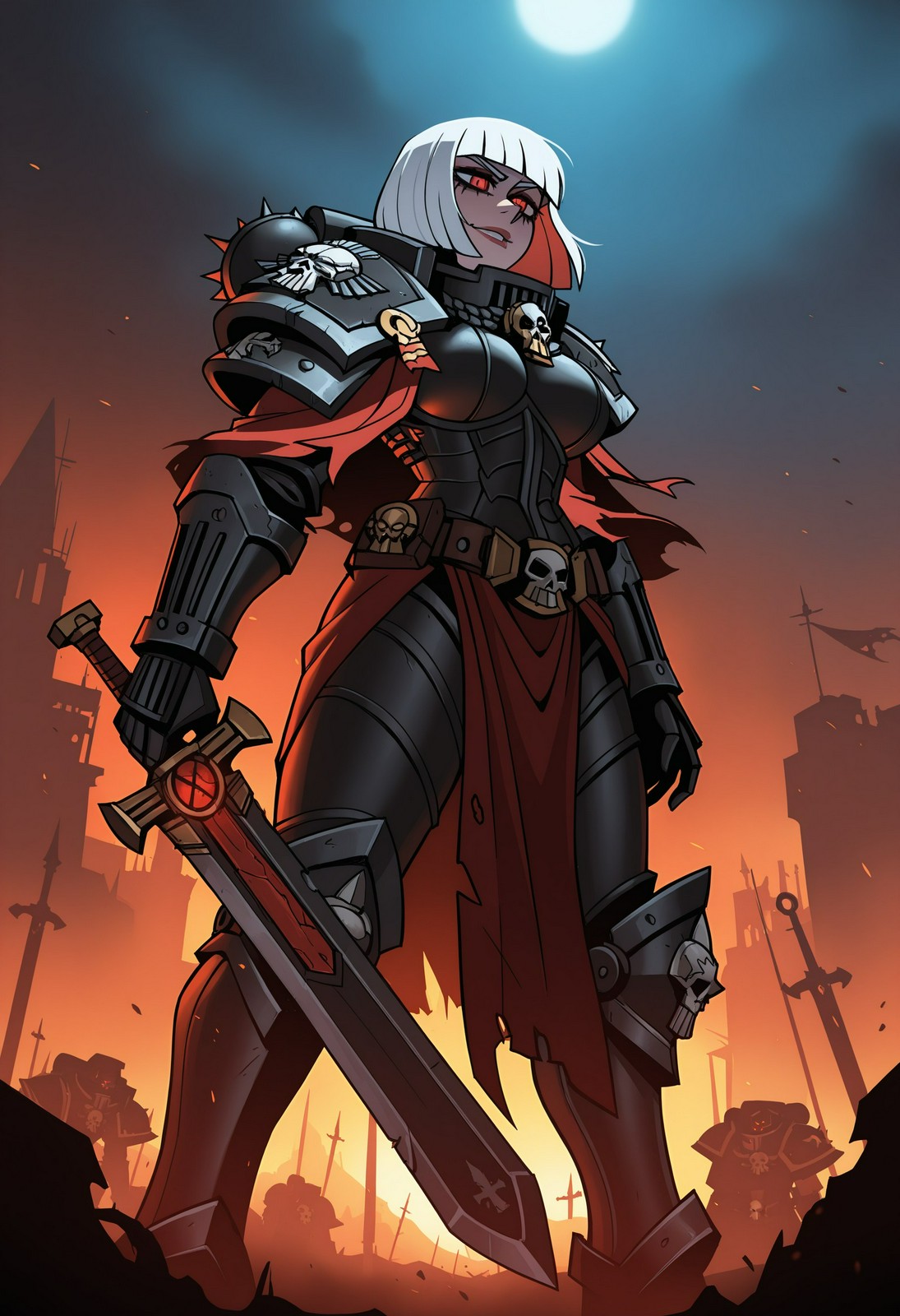 sassy sister of battle #1 — Moescape