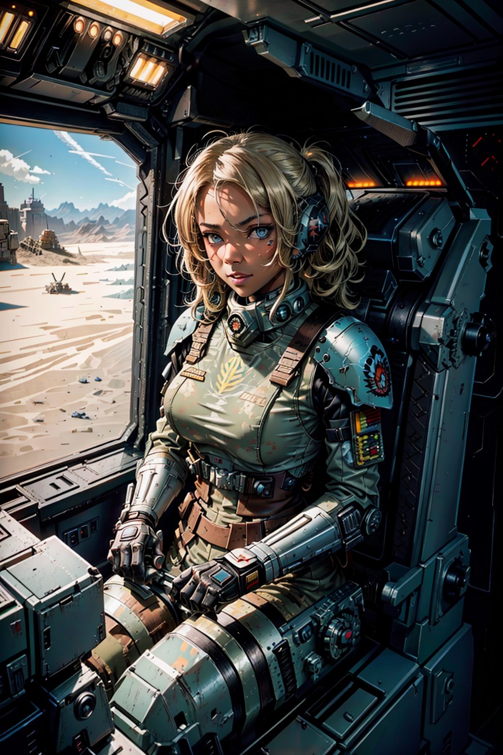 Sentinel Pilot (40k Imperial Guard) — Moescape