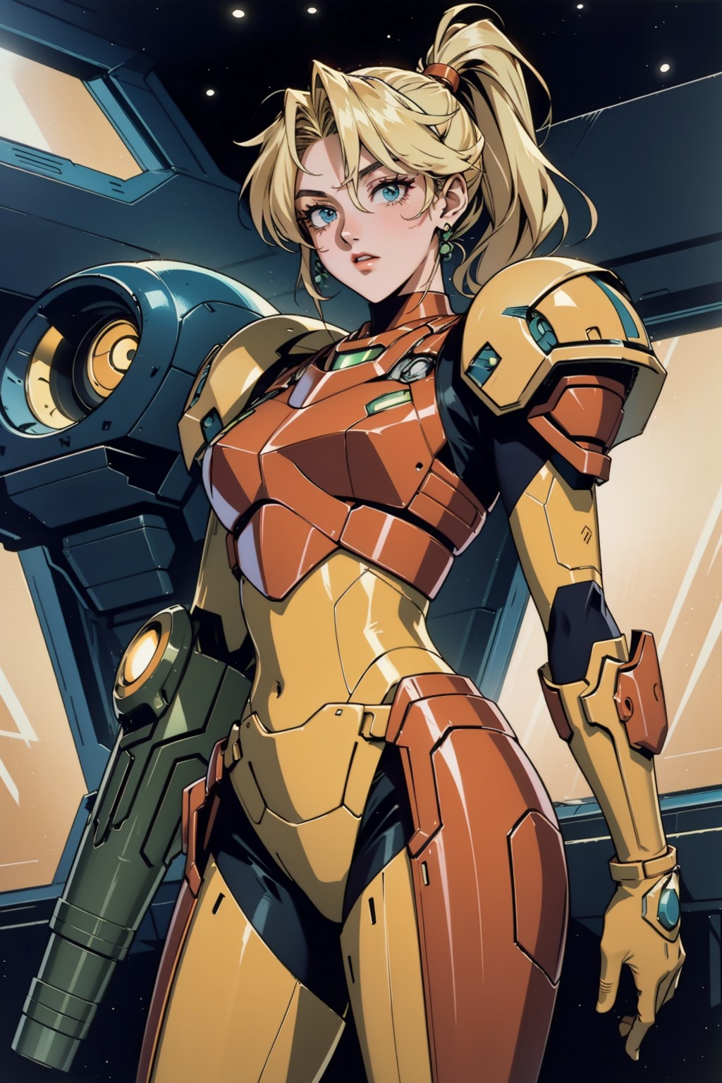 90s Samus Anime — Moescape