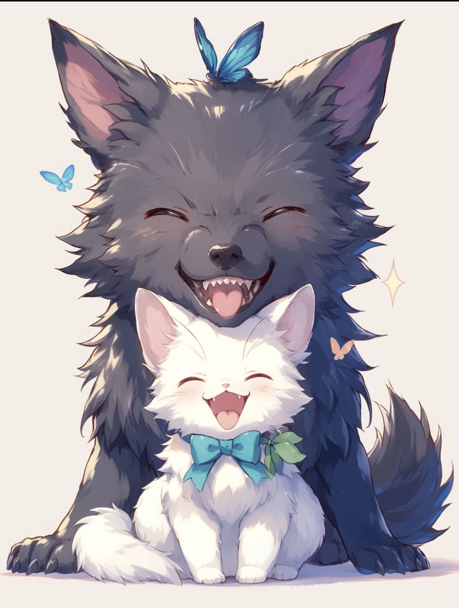 Chibi Odin and Sasha 🩷 — Moescape