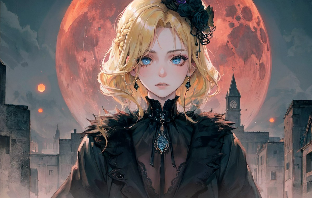 New pfp and banner of a weird little oc I made — Moescape