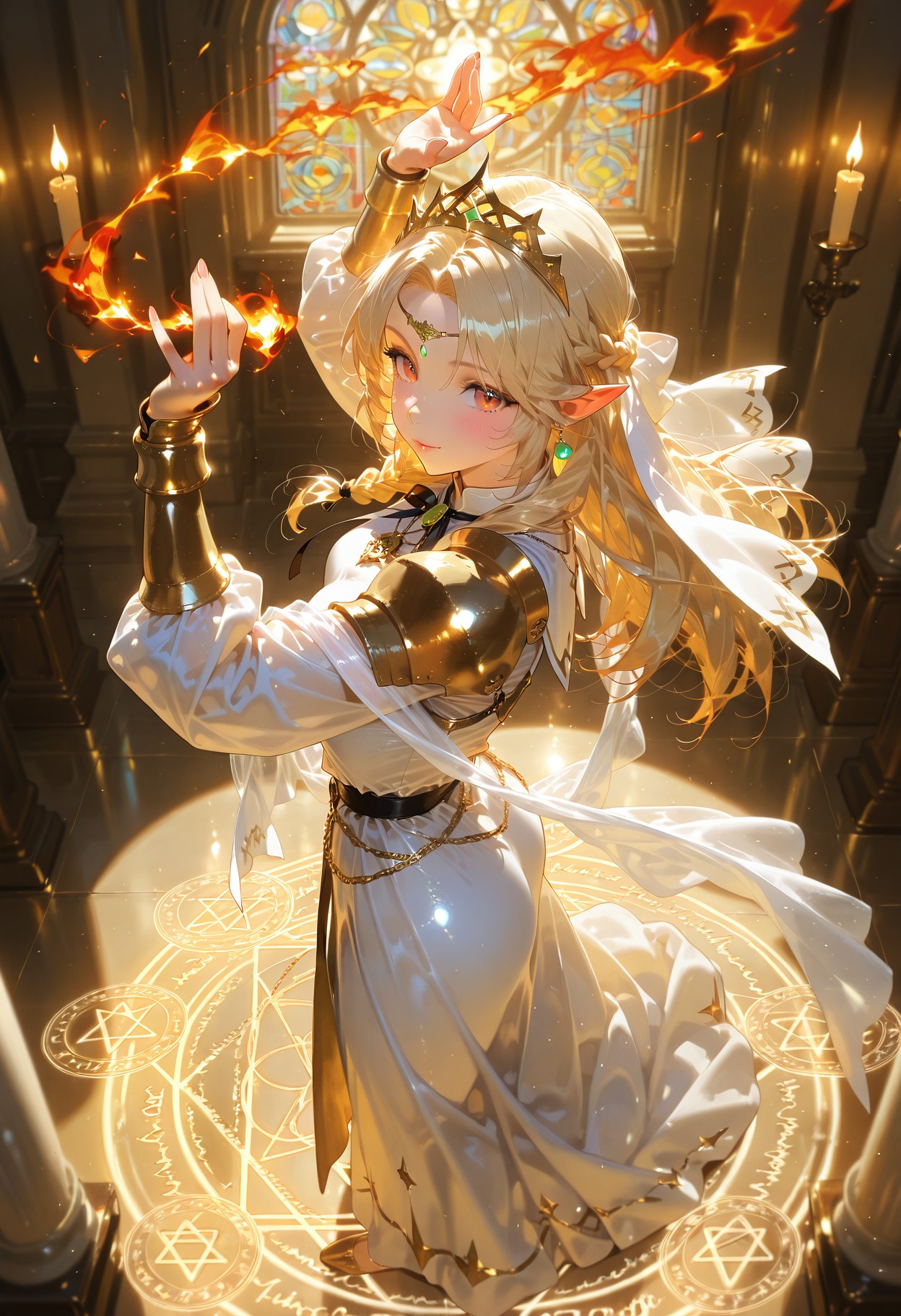 White Maiden of Fire — Moescape