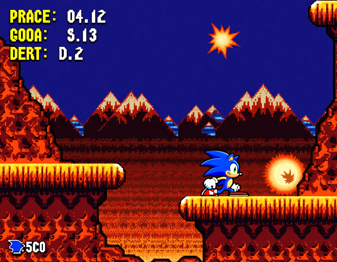 Sonic Zones Marble Zone — Moescape