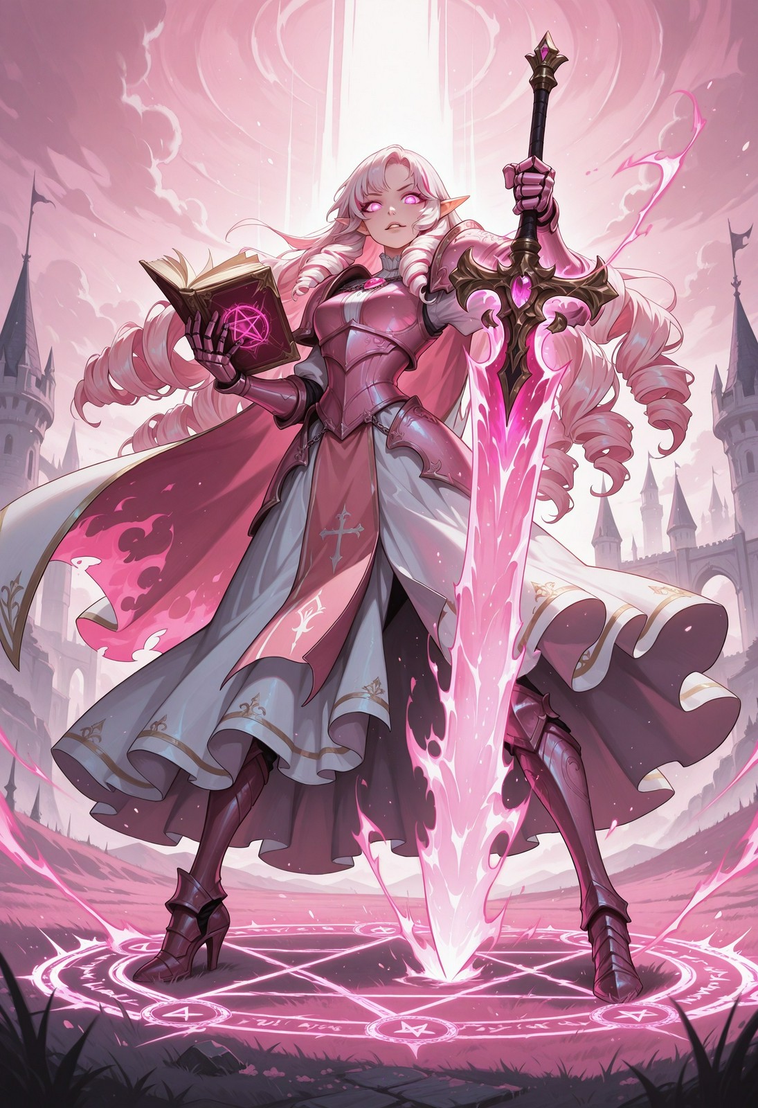 Pink Paladin Ojou v12 — Moescape