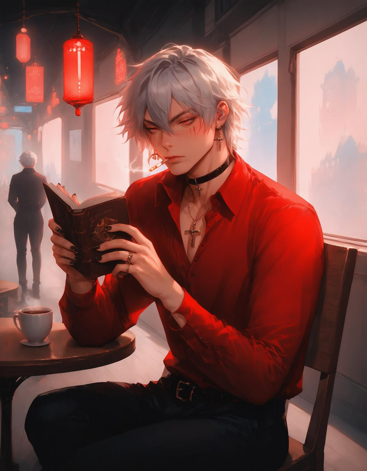 Time to generate an avatar of my main OC self-insert Dion, I guess ...