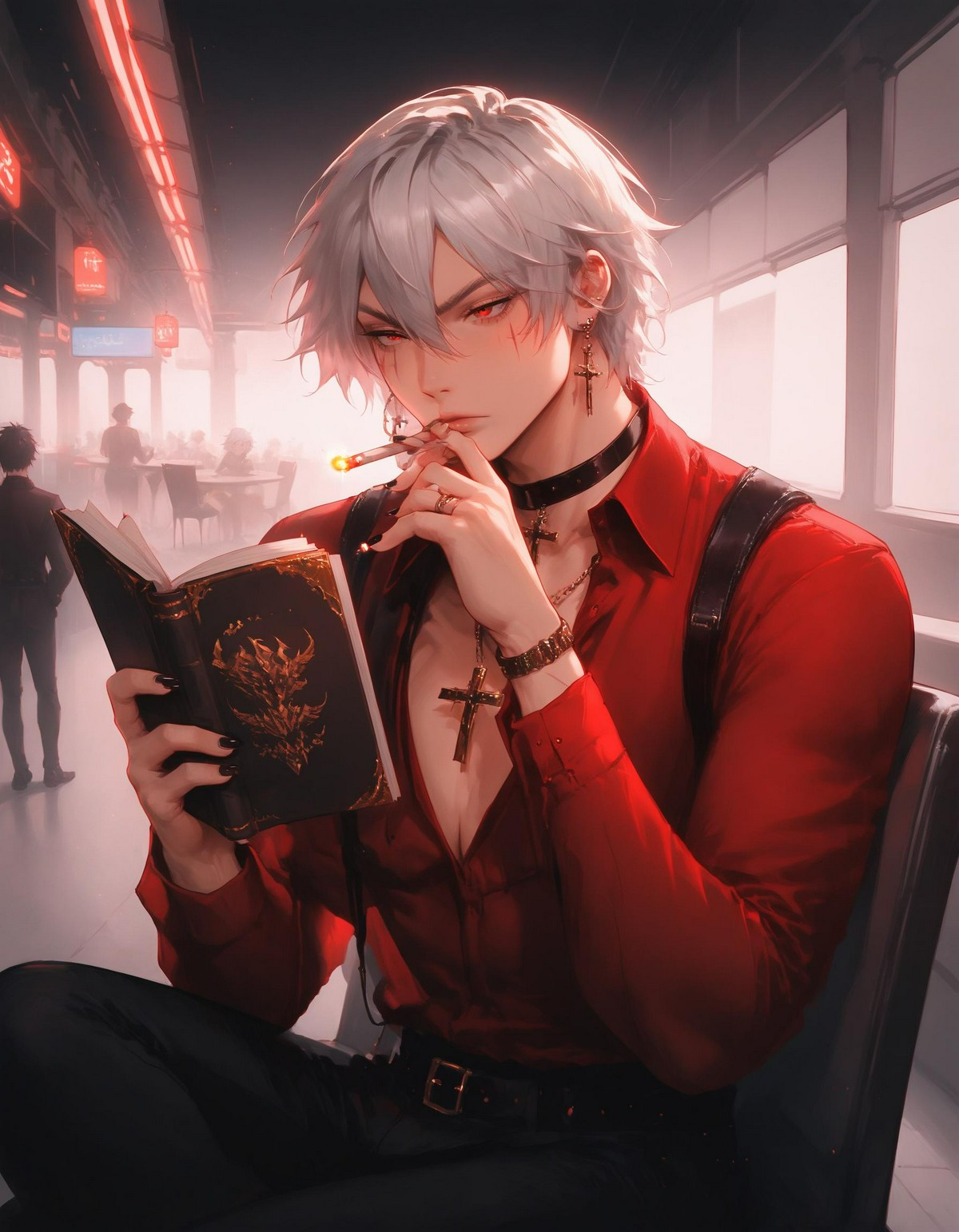 Time to generate an avatar of my main OC self-insert Dion, I guess ...