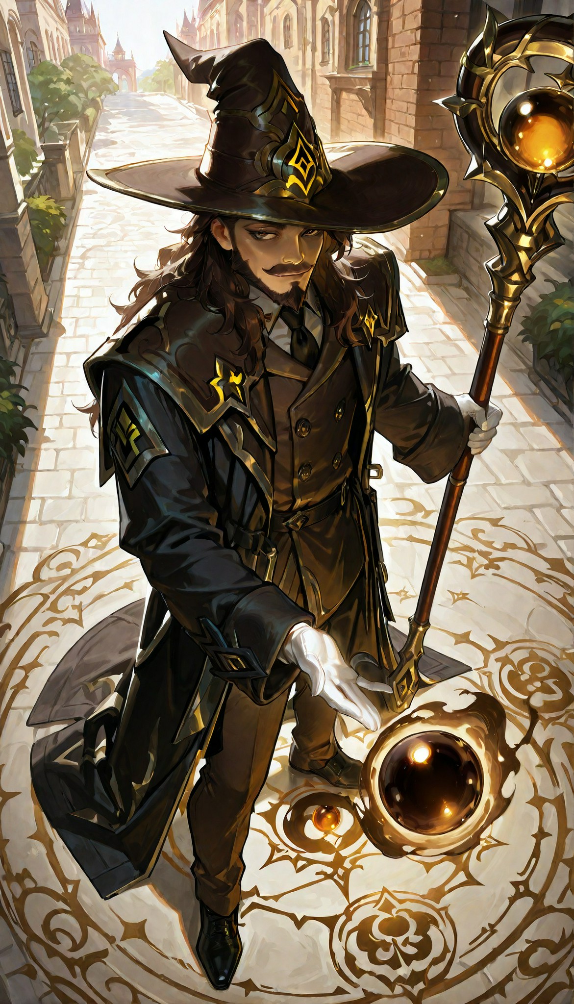 Infet as a Mage (Infet) — Moescape