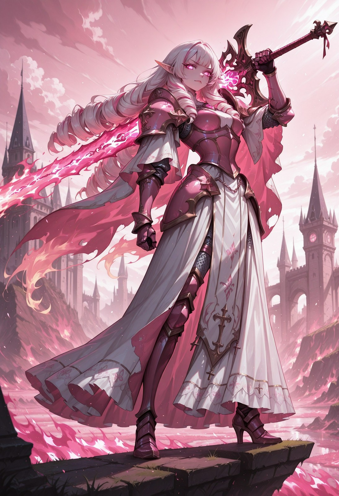Pink Paladin Ojou v14 — Moescape