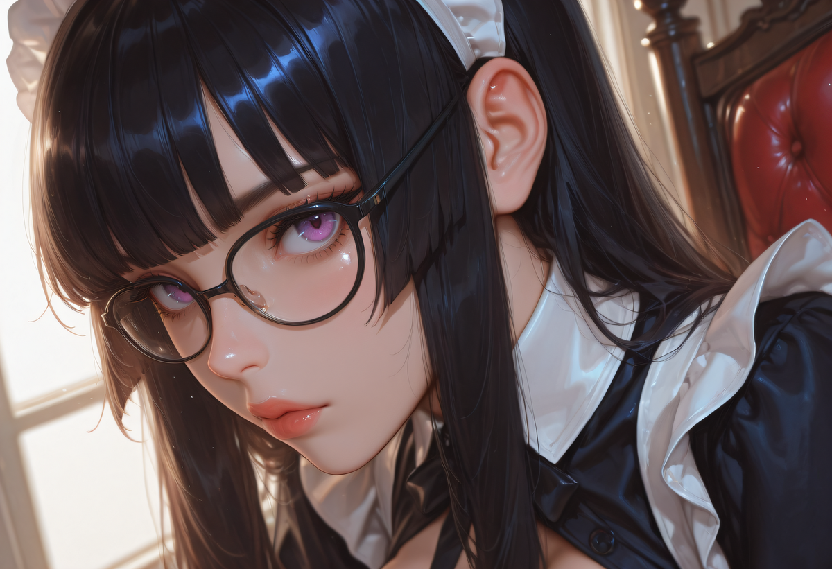 Your maid 💜 — Moescape