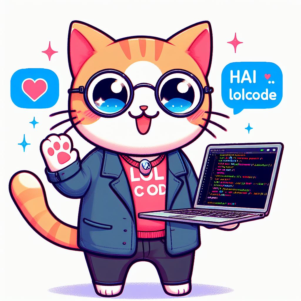 LOLCODE Cat — Moescape