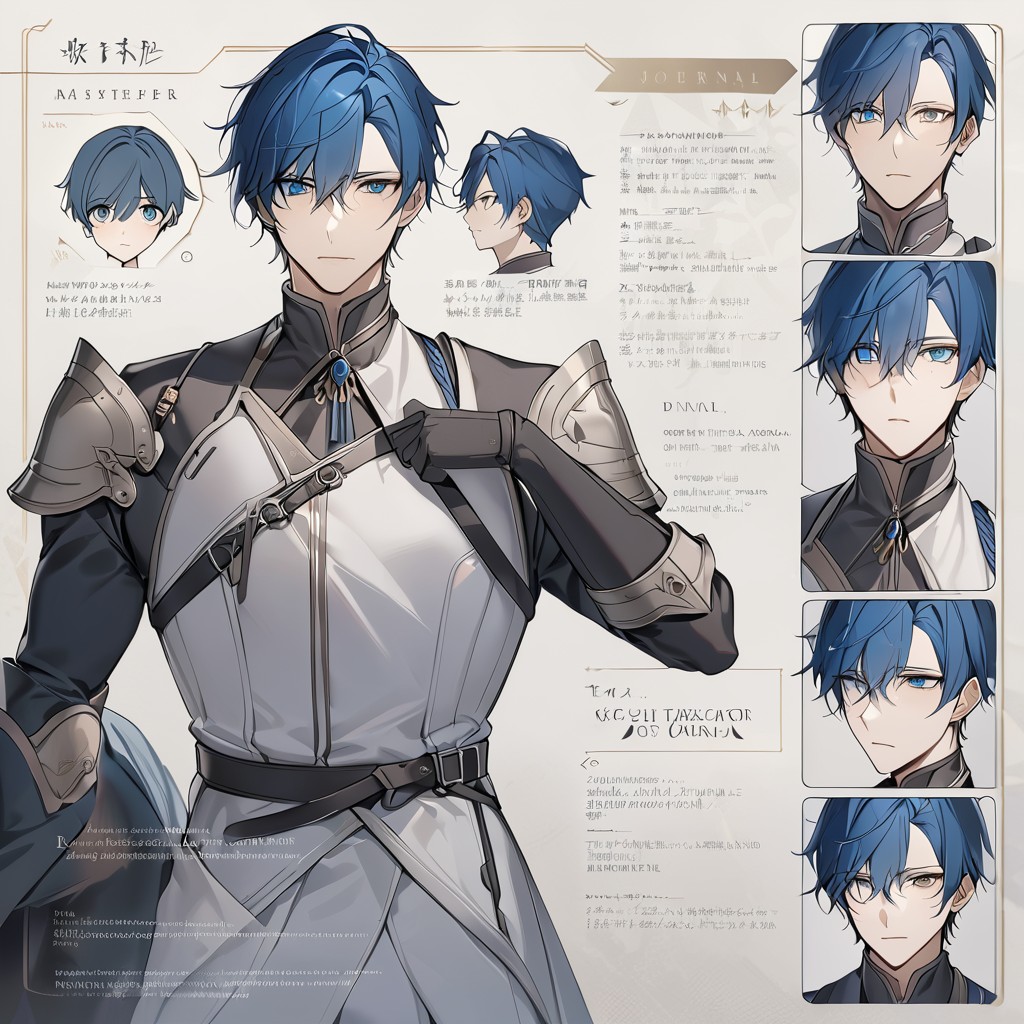 Example of character sheet 1 — Moescape