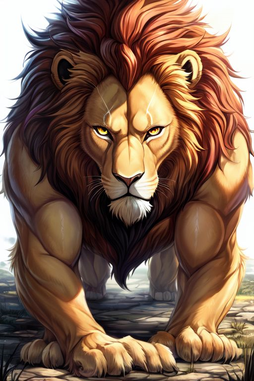 #Mustachio500F 507. Lion Centaur for Idris Mannaba (2 pics) — Moescape