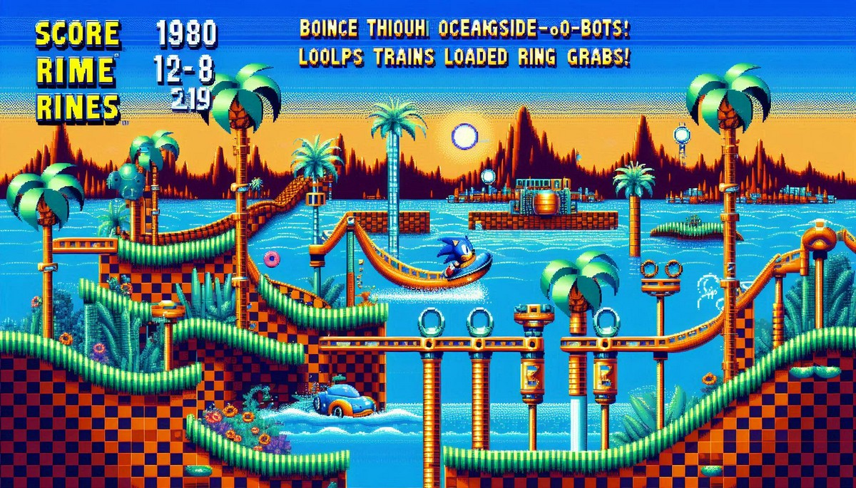 Sonic Zones~ Turquoise Hill Zone 2 — Moescape