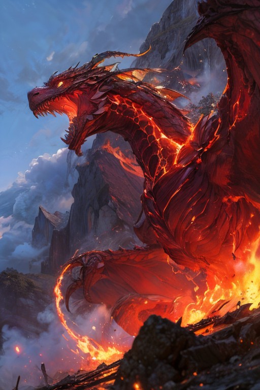 Fire Dragon — Moescape