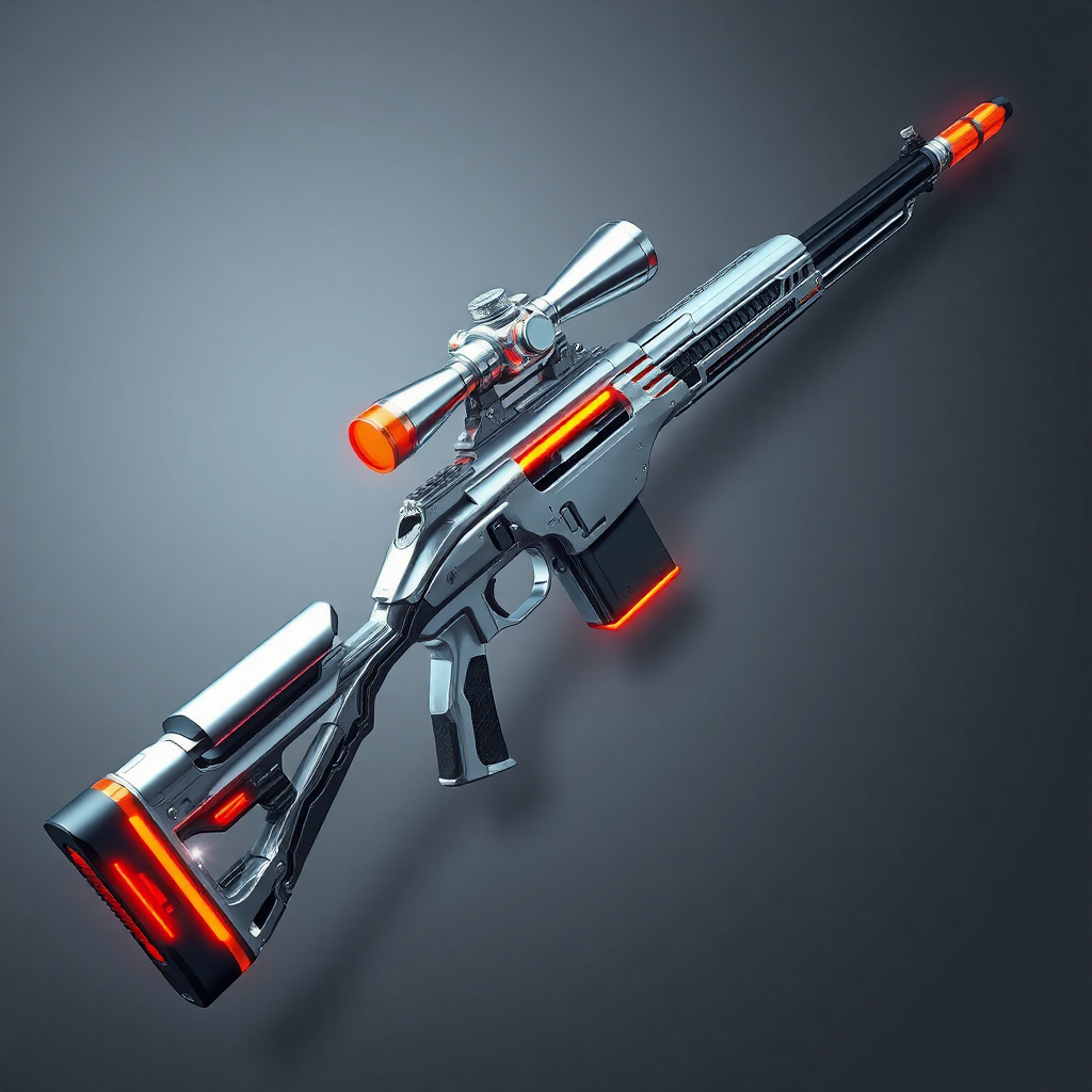 Electromagnetic Sniper Rifle — Moescape