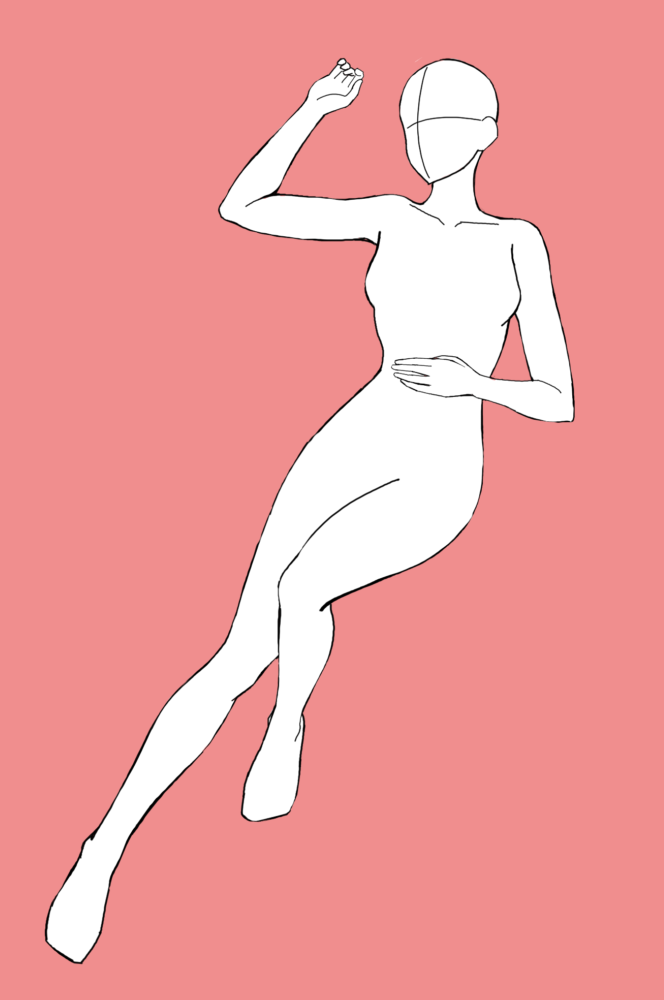 Controlnet pose reference pics: Lying down — Moescape