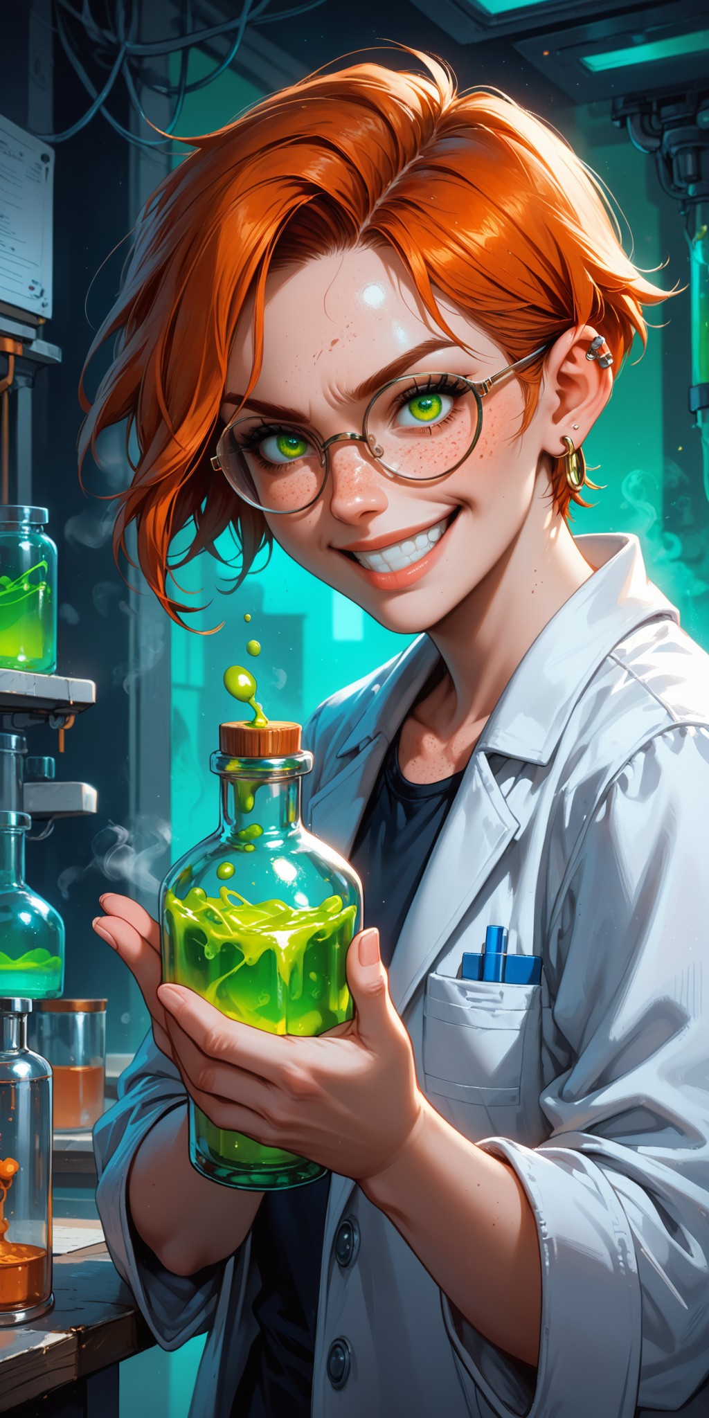 15: Mad Scientist - Alexa's All Hallows' Eve Masquerade — Moescape